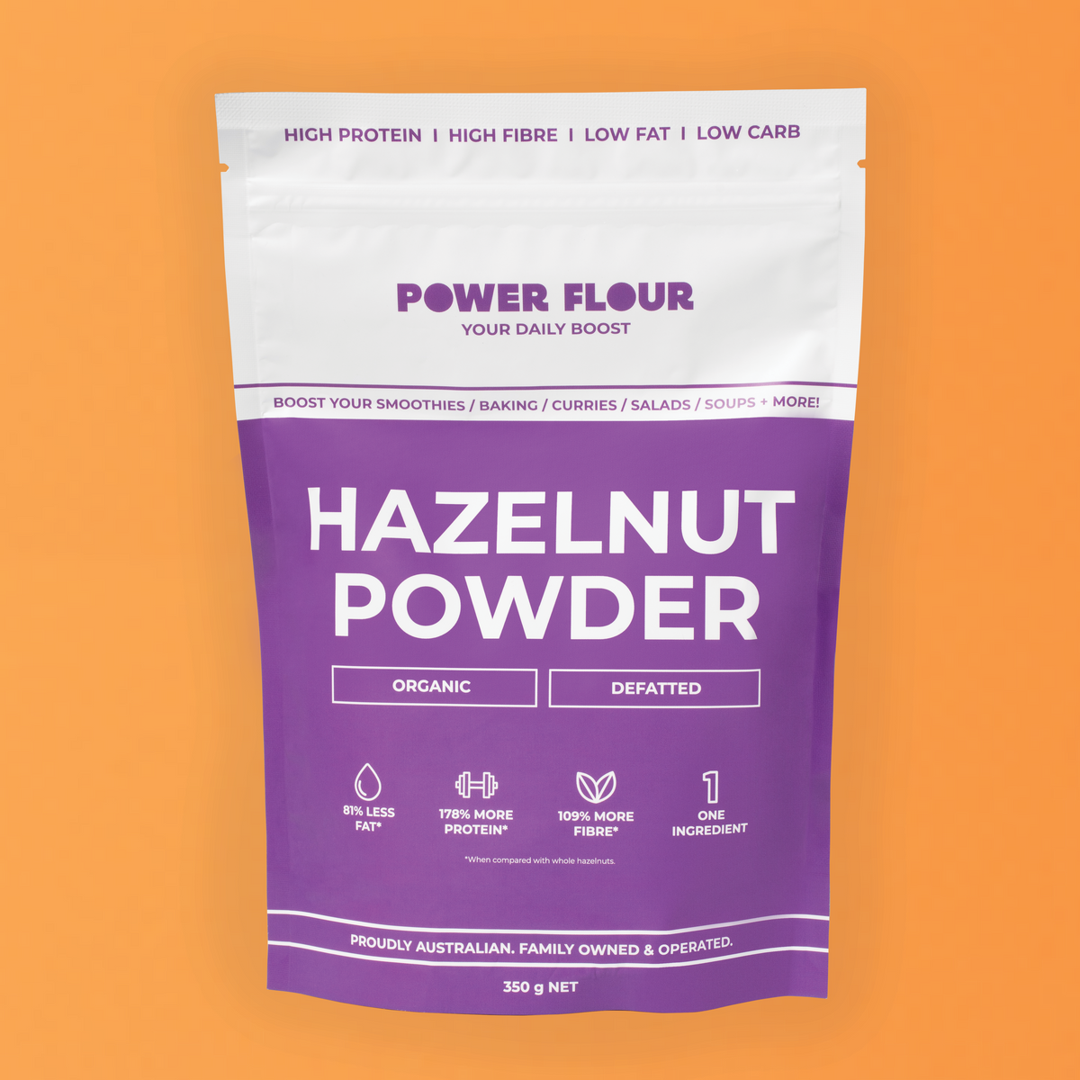 Defatted High Protein Hazelnut Powder – Power Flour